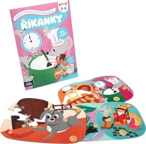 ALBI Kvído Karty a puzzle: Říkanky