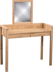 XXXLutz TOALETNÍ STOLEK, divoký dub, 100/45/75-135 cm Linea Natura - 001815004701