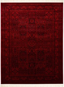 Dywany Łuszczów, Kusový koberec Orient 5365 vínový, 100x200, červená, kancelář