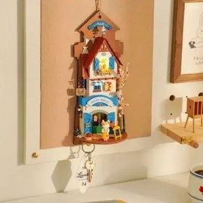 RoboTime miniatura domečku k zavěšení Ostrovní vila / od 14 let