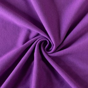 Kvalitex Jersey prostěradlo tmavě fialové 90x200cm