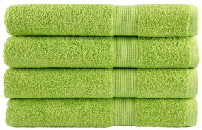 Premium ručníky SOLUND 4 jablkově zelené 100x200cm 600g/m² 137510