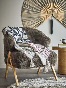 BLOOMINGVILLE Přehoz z recyklované bavlny FORMA 130x155 cm 82063230