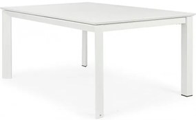 BIZZOTTO Rozkládací zahradní stůl KONNOR 160x110-160 cm bílý 0662754