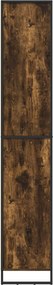 Vysoké skříně Kouřový dub 79 x 36 x 200 cm Kompozitní dřevo 3403042