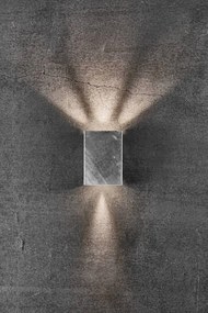 NOR 2019041031 Venkovní nástěnné svítidlo Fold 10 2x3,5W LED galvanizovaná ocel čirá - NORDLUX