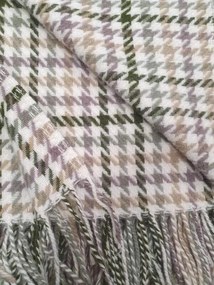 Vlněná deka Houndstooth Shepherd 183 x 150 cm Tweedmill