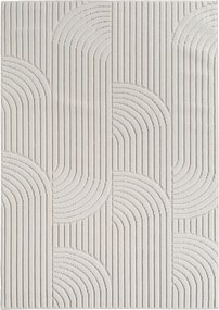 Ayyildiz, Běhoun Helix 2201 cream, 80x250, bílá, chodba / předsíň