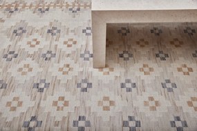Diamond Carpets India, Ručně vázaný kusový koberec Sultan DESP P87 Ivory White Gold, 80x150, béžová, vícebarevná, chodba / předsíň