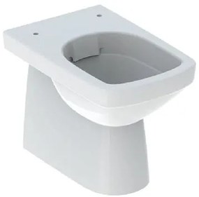 Geberit Selnova Square - Stojící WC, zadní/spodní odpad, Rimfree, bílá 501.564.01.7