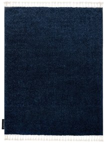 Dywany Łuszczów AKCE: 140x190 cm Kusový koberec Berber 9000 navy - 140x190 cm