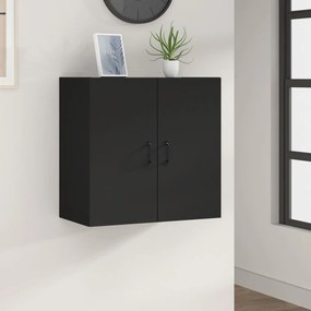 vidaXL Nástěnná skříňka 60 x 31 x 60 cm kompozitní dřevo [812900] Barva: Černá