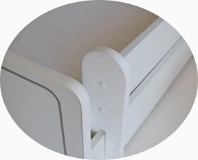 Dvojitá postel s matracemi EMKA II Pink 160x80
