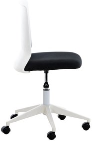 Kancelářská židle Ripon - látkové čalounění | černá