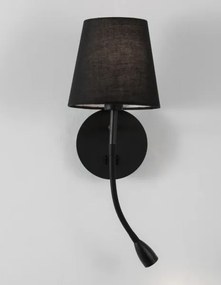 Designové nástěnné svítidlo Nia 19 černé