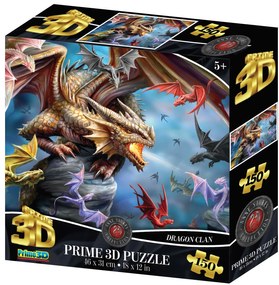 PRIME 3D PUZZLE - Dračí klan 150 dílků