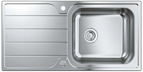 Grohe - Dřez K500, 100x50 cm, kartáčovaná nerez 31563SD1