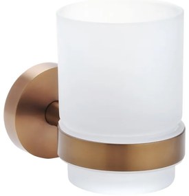 Sapho Sapho, X-ROUND COPPER sklenice, mléčné sklo, měď mat, XR903PG