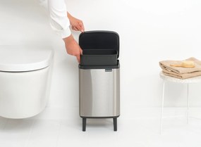Brabantia BO HI odpadkový koš 7L matná ocel otiskuvzdorná