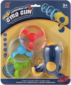 TEDDIES Vystřelovací vrtulka se startérem 3 ks / Plast / Na kartě / od