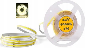 Led pásek Neon Cob 24V role 10 m 480/m 4000K Neutrální Bílá 10 Wm 8 MM IP20