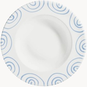 Ručně vyrobený hluboký talíř Blaugeflammt