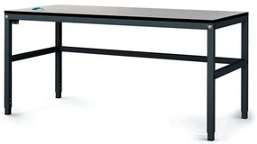 Alfa 3 Antistatický dílenský ESD stůl, 1600x800x745-985 mm, nastavitelné podnoží