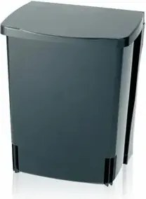 Brabantia Vestavný koš 10 L černá / plast / 33 x 25.7. x 21 cm