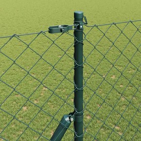 Oplocení na řetězcích se upevňuje na zem 25 x 1,6 m Zelená 3351093