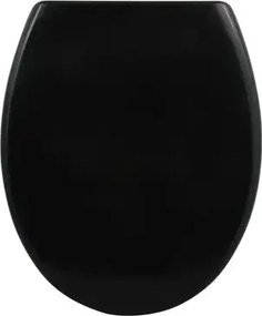 Spirella EASY CLIP WC prkénko černé / duroplast Thermodur