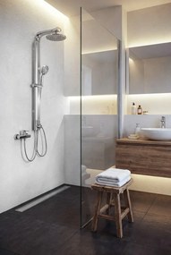 Aqualine Tour SL030 sprchový sloup hliník