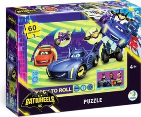 DODO Puzzle Batwheels: Zábavná jízda / 60 dílků