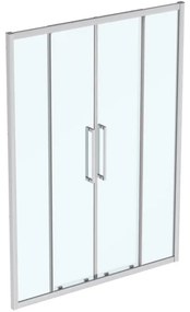 Ideal Standard i.life - Dvojité posuvné dveře 150 cm, lesklý chrom T4951EO