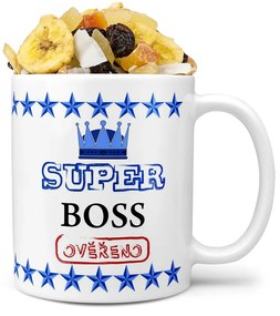 Hrnek Super boss (Náplň hrníčku: Tropická směs)