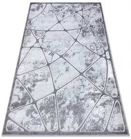 Moderní kusový koberec MEFE B401 Beton tmavě šedý Rozměr: 120x170 cm