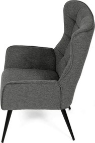 Relaxační křeslo šedá AK-315 GREY2 (64 x 73) cm