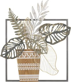Kovová nástěnná dekorace Vaso 62,9 cm vícebarevná
