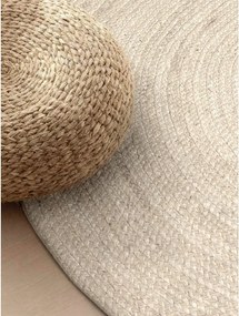 Krémový oboustranný/ručně tkaný jutový koberec 160x230 cm Braided – Hanse Home