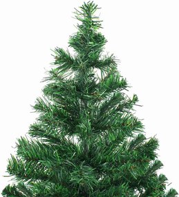 Umělý vánoční stromek s LED a sadou koulí 180 cm 564 větviček 3077575