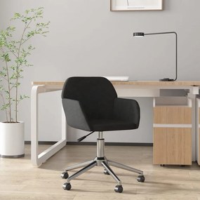 Petromila Otočná kancelářská židle černá textil