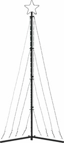 LED vánoční stromek 339 teple bílých LED 182 cm 3307645