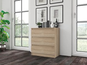 TPS Komoda MALVA M3 70 cm - Dub sonoma