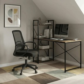 Kancelářská židle WORKPRO - černá síťovina