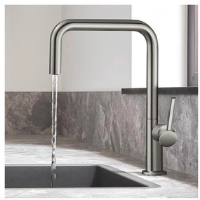 Hansgrohe M54, dřezová baterie Talis, vzhled nerezový 72806800