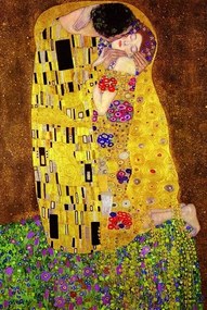 Plakát - Klimt's The Kiss