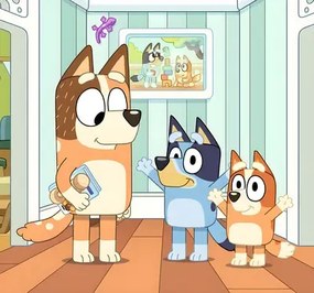 TREFL Puzzle Bluey: Příběh Blueyho MEGA PACK 10v1 / 4x20+3x35+3x48 díl