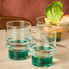 Sklenice v sadě 6 ks z recyklovaného skla 370 ml Revera – BonBistro