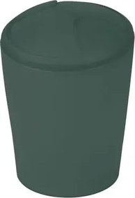 Spirella MOVE výklopný odpadkový koš 2 L tmavě zelený / plast