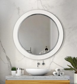 Zrcadlo Bracelet White Rozměr: Ø 100 cm