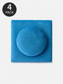 Sinsay - Čalouněné nástěnné panely ve tvaru kostek 4 pack - modrá